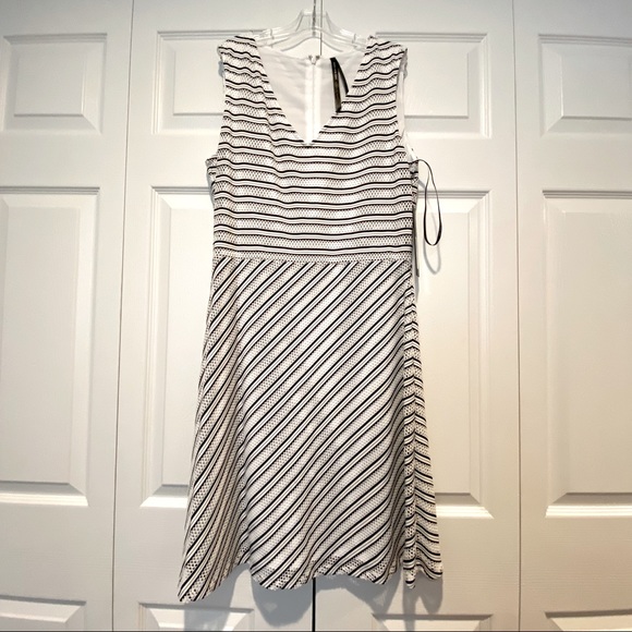 Andrew Marc | Dresses | Marc New York Andrew Mark Black White Dress ...